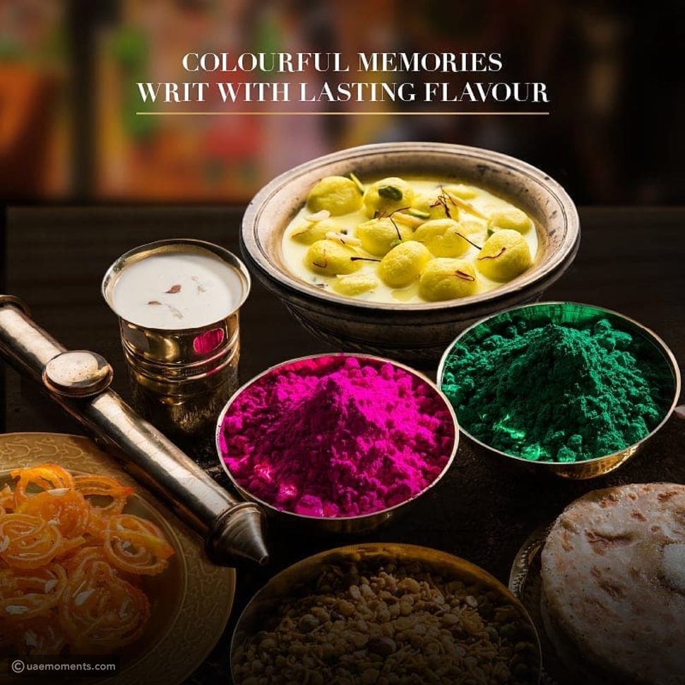 Celebrate Holi 2021 in the UAE at These Restaurants - UAE Moments